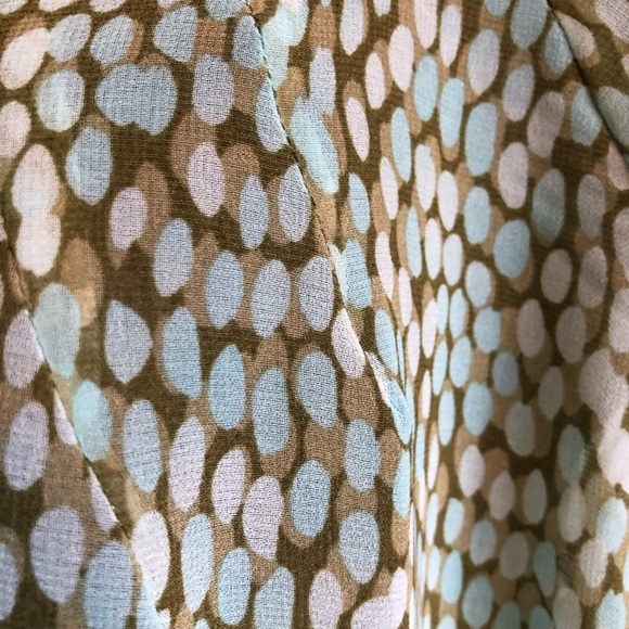 CAbi | Tops | Cabi Short Sleeve Sheer Key Hole Front Blouse | Poshmark